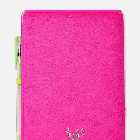 Justice | Other | Justice Neon Flip Sequins Diary Journal Initial O ...